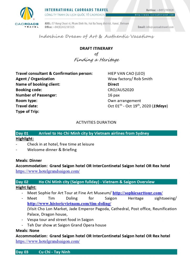 Mark Rapoport and visit the ethnology museum - Caoroads Travel